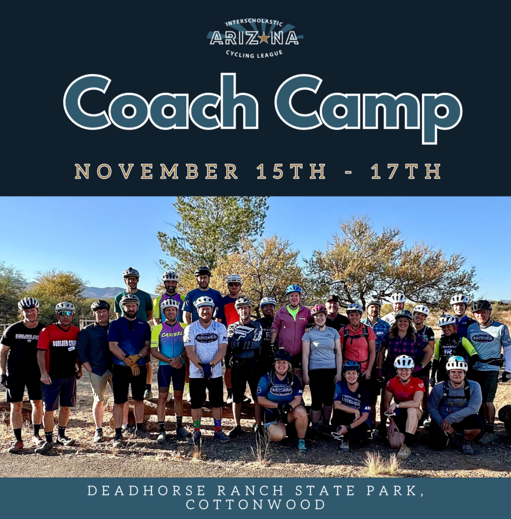 Coach Camp at Deadhorse Ranch - Arizona Interscholastic Cycling League